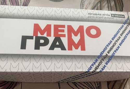 Настольная игра Мемограм