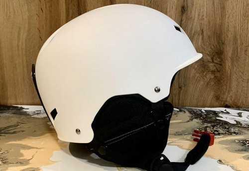 Горнолыжный шлем, размер М-Л белый