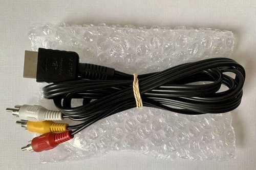 Оригинальный AV кабель для PS3, PS2, PS1