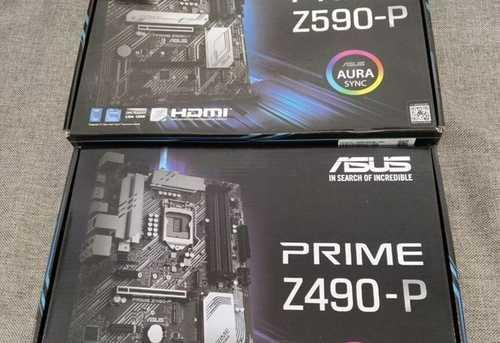 Новая Asus Prime Z490-P (LGA1200)