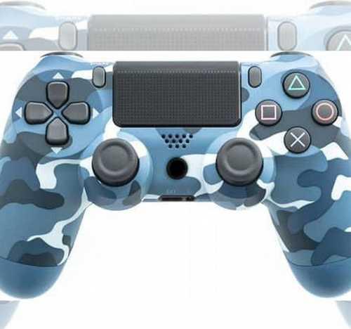 Джойстик PS4 Dualshock 4 v2 Blue Camouflage