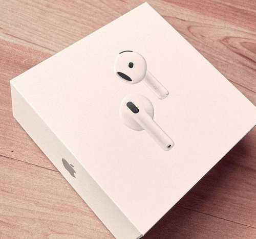 Наушники Airpods 4 с шумоподавлением и гироскопом