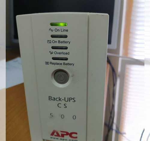 Ибп apc back ups cs 500