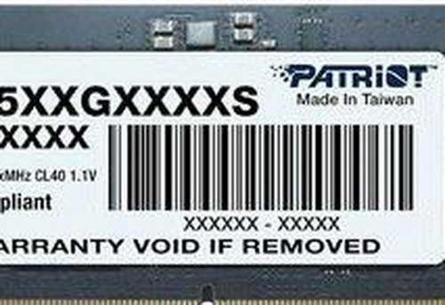 8Gb DDR5 4800MHz Patriot Signature SO-dimm (PSD58G