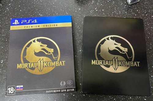 Mortal kombat 11 ps4 steelbook стилбук