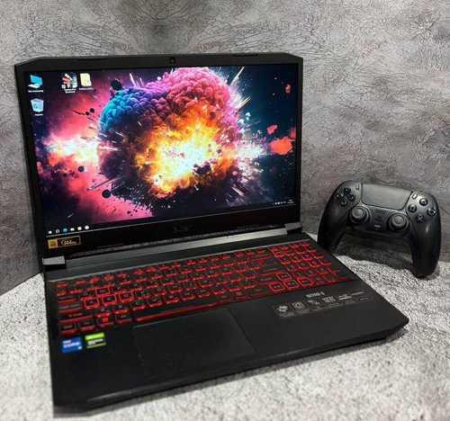 Игровой ноутбук Acer i5 11400h/16gb/ GTX1650 4gb