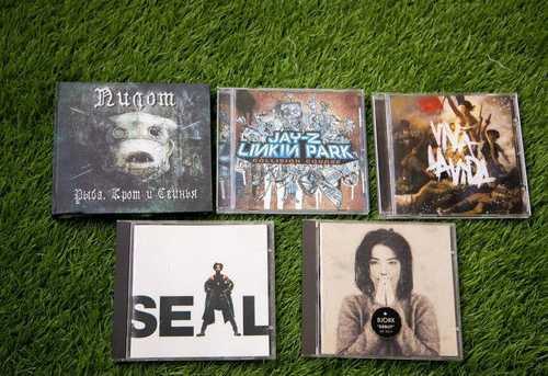 Bjork, Coldplay, Linkin Park, Seal, Пилот CD диски