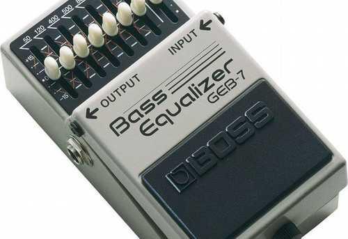 Педаль для гитары Boss GEB-7 Bass Equalizer
