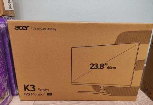 Новый безрамочный монитор Acer 24 FullHD