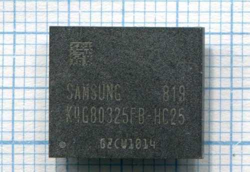 Видеопамять gddr5 1GB Samsung K4G80325FB-HC25