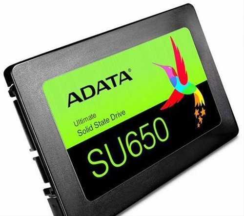 2.5" 512GB adata SU650 Client SSD ASU650SS-512GT-R