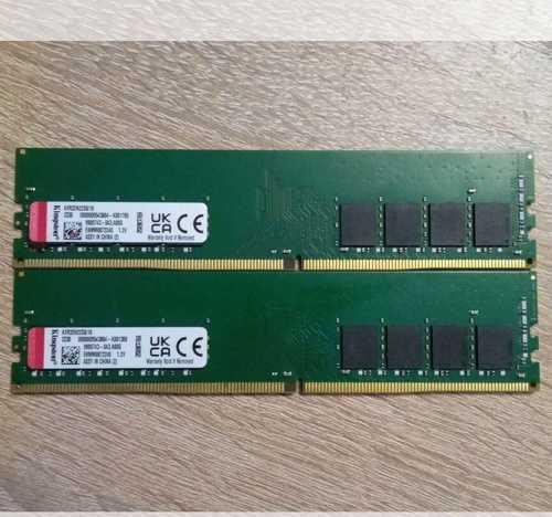 Оперативная память DDR 4 по 16 Гб