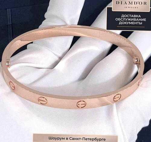 Cartier браслет из золота Love