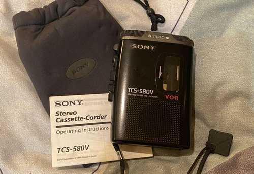 Кассетный плеер-диктофон Sony TCS-580V