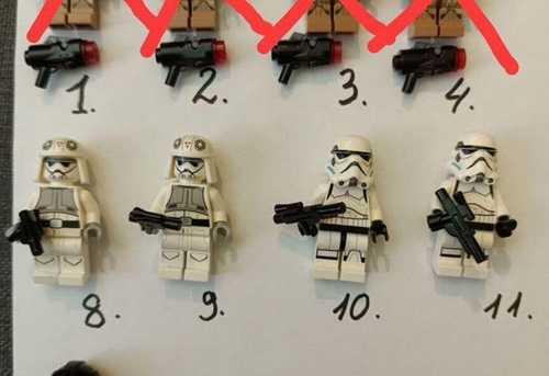 Lego Star Wars минифигурки (оригинал)