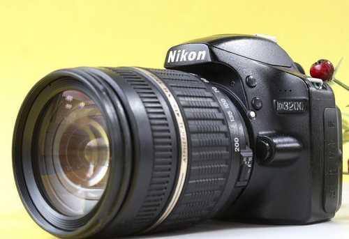 Nikon D3200 kit Tamron Di II AF 18-200mm