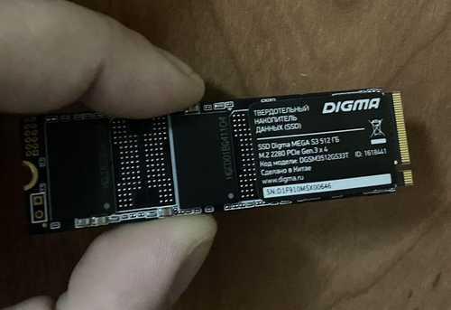 Ssd m2 nvme 512gb Digma