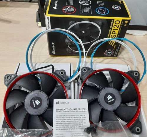 Вентиляторы corsair SP120 performance edition