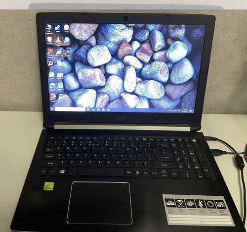 Ноутбук acer aspire a515-51g-537h