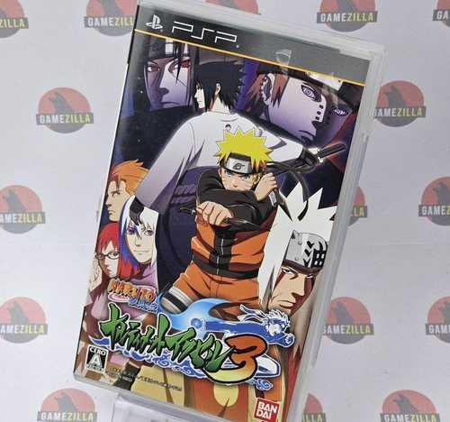 PSP Naruto Shippuden Ultimate Ninja Heroes 3 Japan