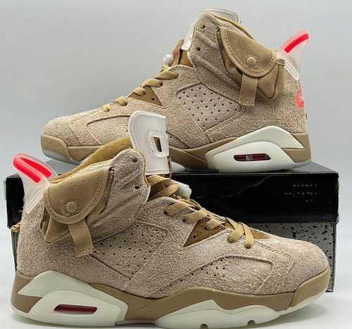 Nike Air Jordan 6 Retro x Travis Scott (Арт.72682)