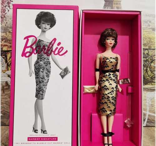 Barbie Silkstone 1961 Brownette Bubble Cut