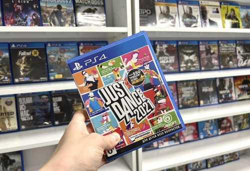 Игра диск ps4 ps5 just dance 2021
