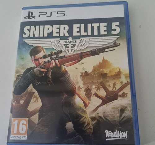 Sniper elite 5 ps5 диск