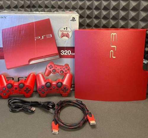 Sony ps3 Red   hen   41 игра   коробка