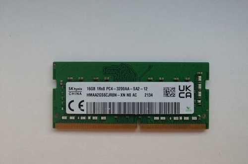 Оперативная память SK hynix DDR4 PC4 16Gb