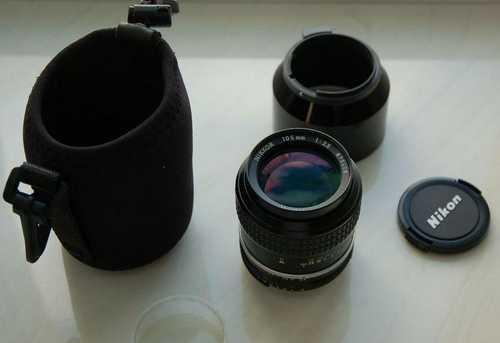 Nikon Nikkor 105 mm f/2.5 Ai