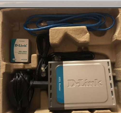 Adsl роутер D-Link DSL-500T