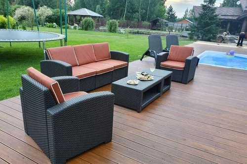 Комплект мебели для сада Rattan Premium 5