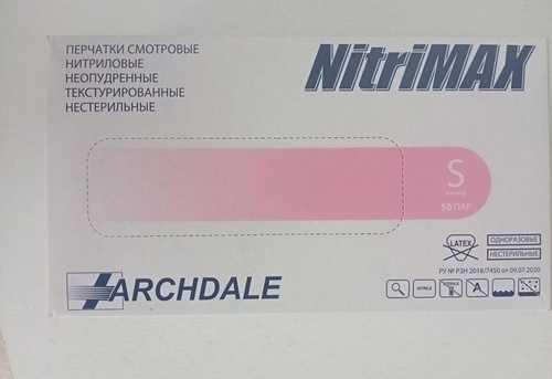 Перчатки нитриловые nitrimax S 50