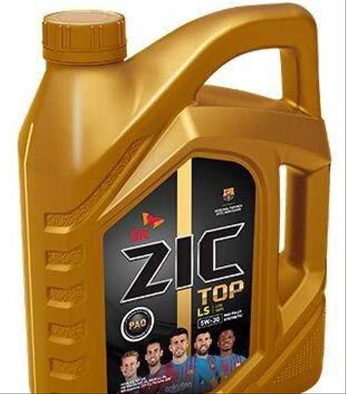 Масло моторное 5/30 TOP LS ZIC 4л. синт. API SN