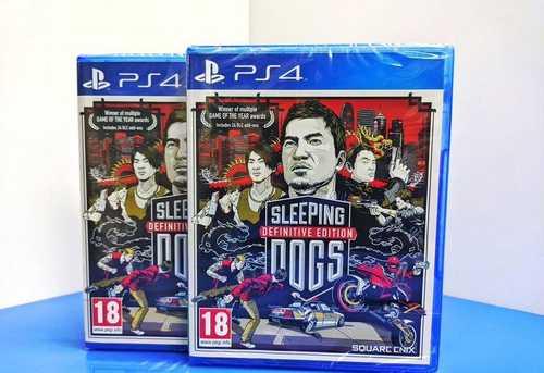 Sleeping Dogs Definitive Edition (PS4) Новый Диск