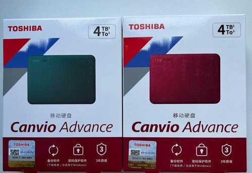Внешний диск HDD Toshiba Canvio Advance 4TB