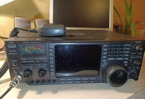 Кв трансивер icom 756 pro