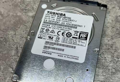 Жесткий диск Toshiba 500Gb MQ01ABF050