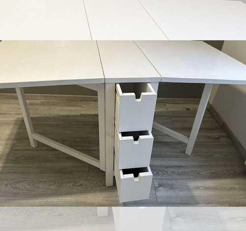 Стол norden IKEA раскладной