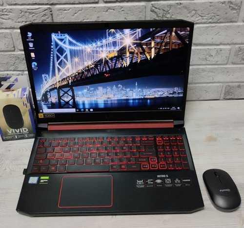 15,6" Acer Nitro 5 i7-9750H/GTX1650/16Gb/SSD500 HD