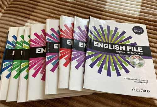 Учебник English file 3 и 4 edition (SB, WB)