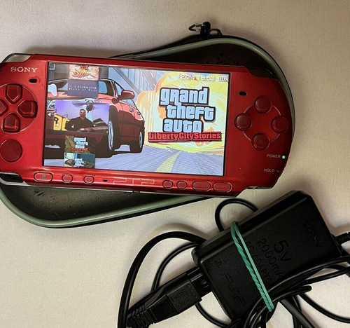 Sony PSP 3008 прошитая 64гб,red