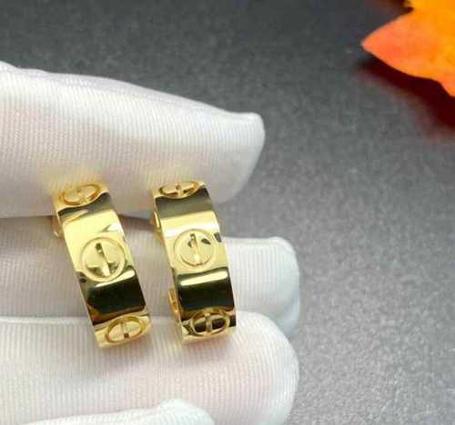 Cartier серьги Love