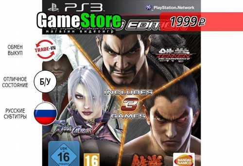 Fighting Edition Tekken 6+SoulCalibur 5+Tek б/у