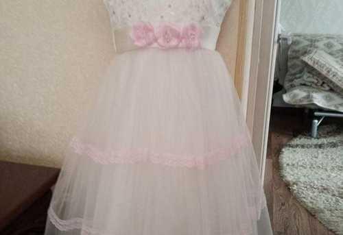 Платье для девочек размер 116