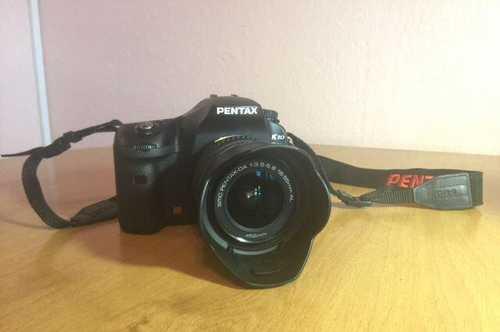 Pentax K10D с объективом SMC Pentaх DA 18-55mm f/3