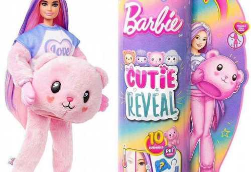 Барби Кукла "Cutie Reveal - плюшевый мишка