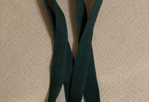 Зелёный пояс 195 см для айкидо, др.боевых искусств