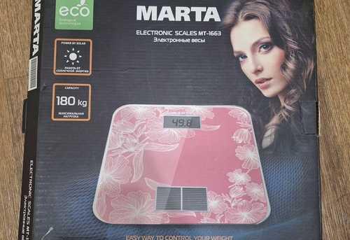 Весы напольные marta